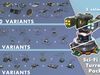 3D model Tower Defence Sci-Fi Turrets Pack VR / AR / low-poly | CGTrader