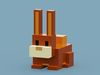 3D model Voxel Brown Rabbit VR / AR / low-poly | CGTrader