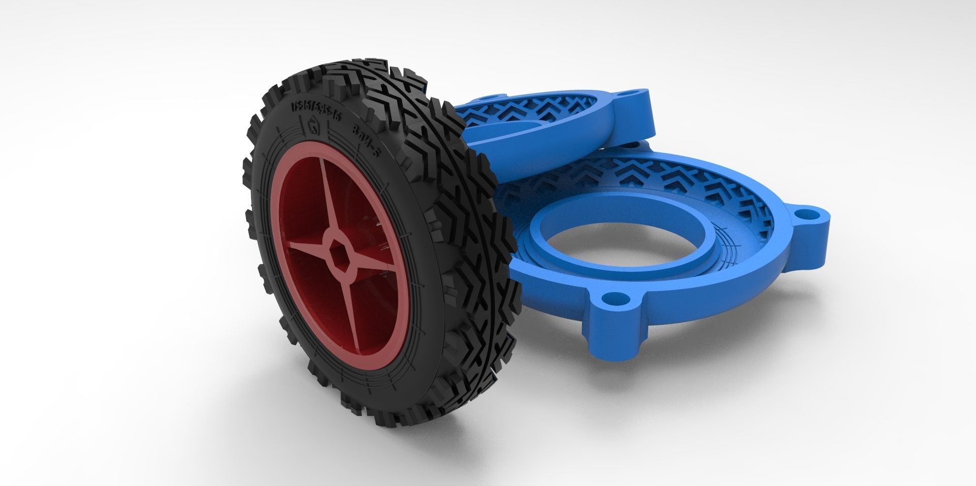 Mold rc Tire Niva off road vehicle How to make RC cars tire 3D model 3D ...