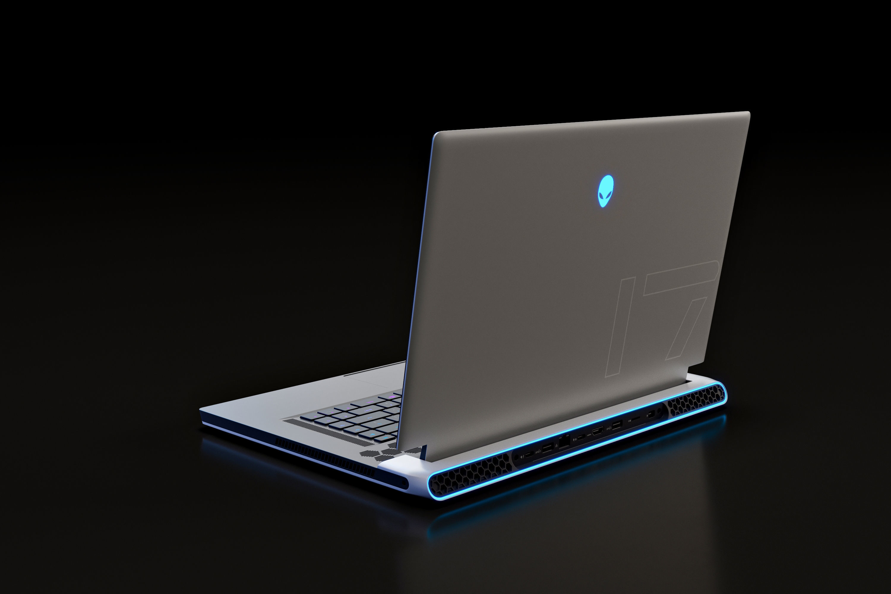 Alienware X17 R2 - Dell Gaming Laptop 3D model | CGTrader
