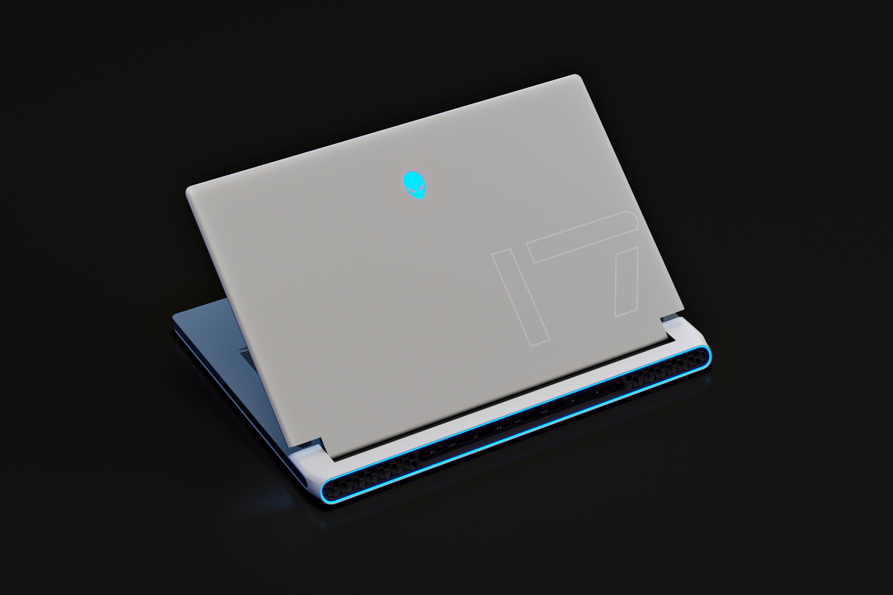 Alienware X17 R2 - Dell Gaming Laptop 3D model | CGTrader