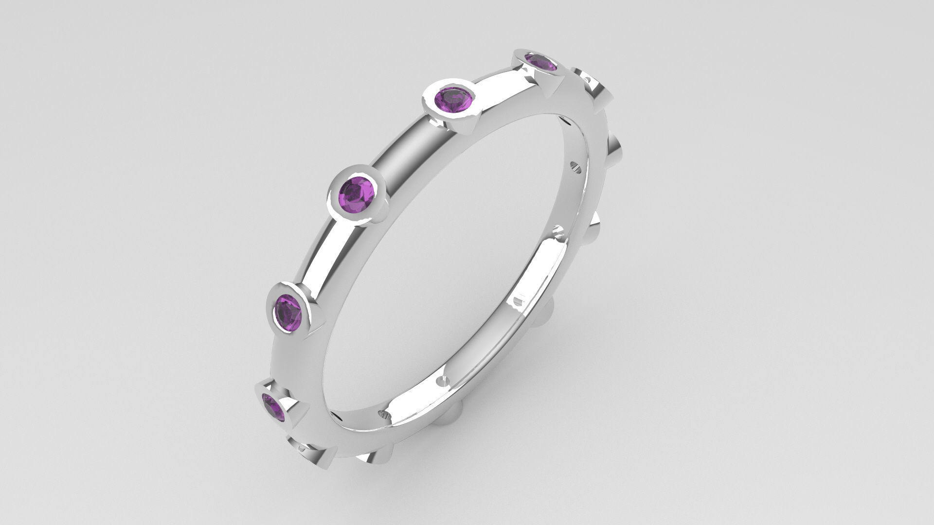 Multiple bezel ring free 3D model 3D printable | CGTrader
