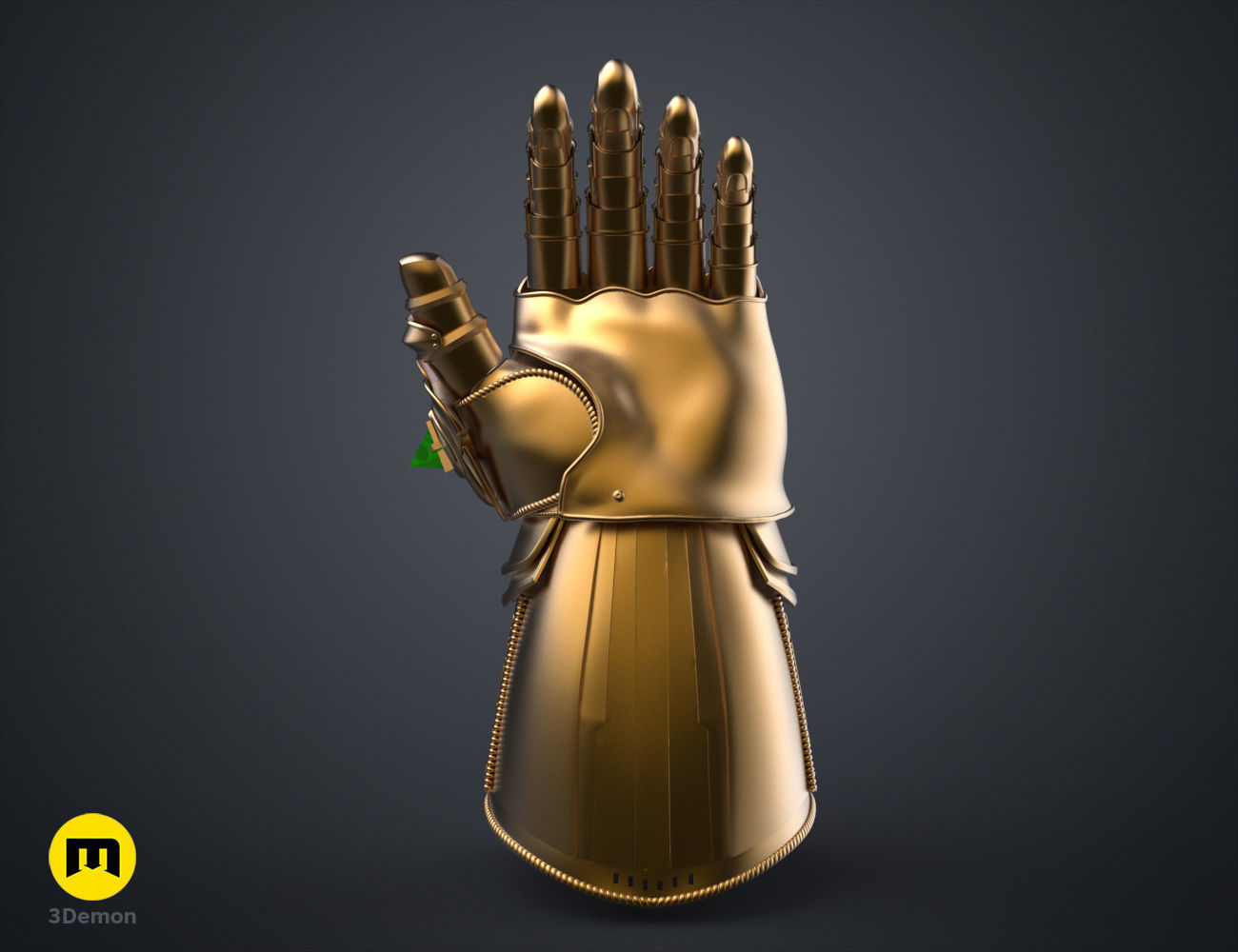 The Infinity Gauntlet - Wearable DnD Dice Holder 3D model 3D printable ...