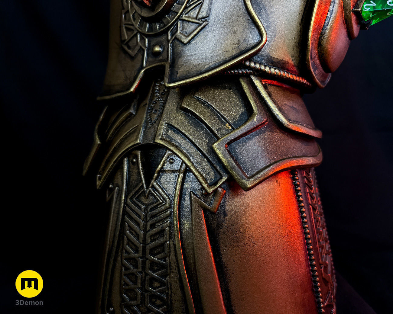 The Infinity Gauntlet - Wearable DnD Dice Holder 3D model 3D printable ...