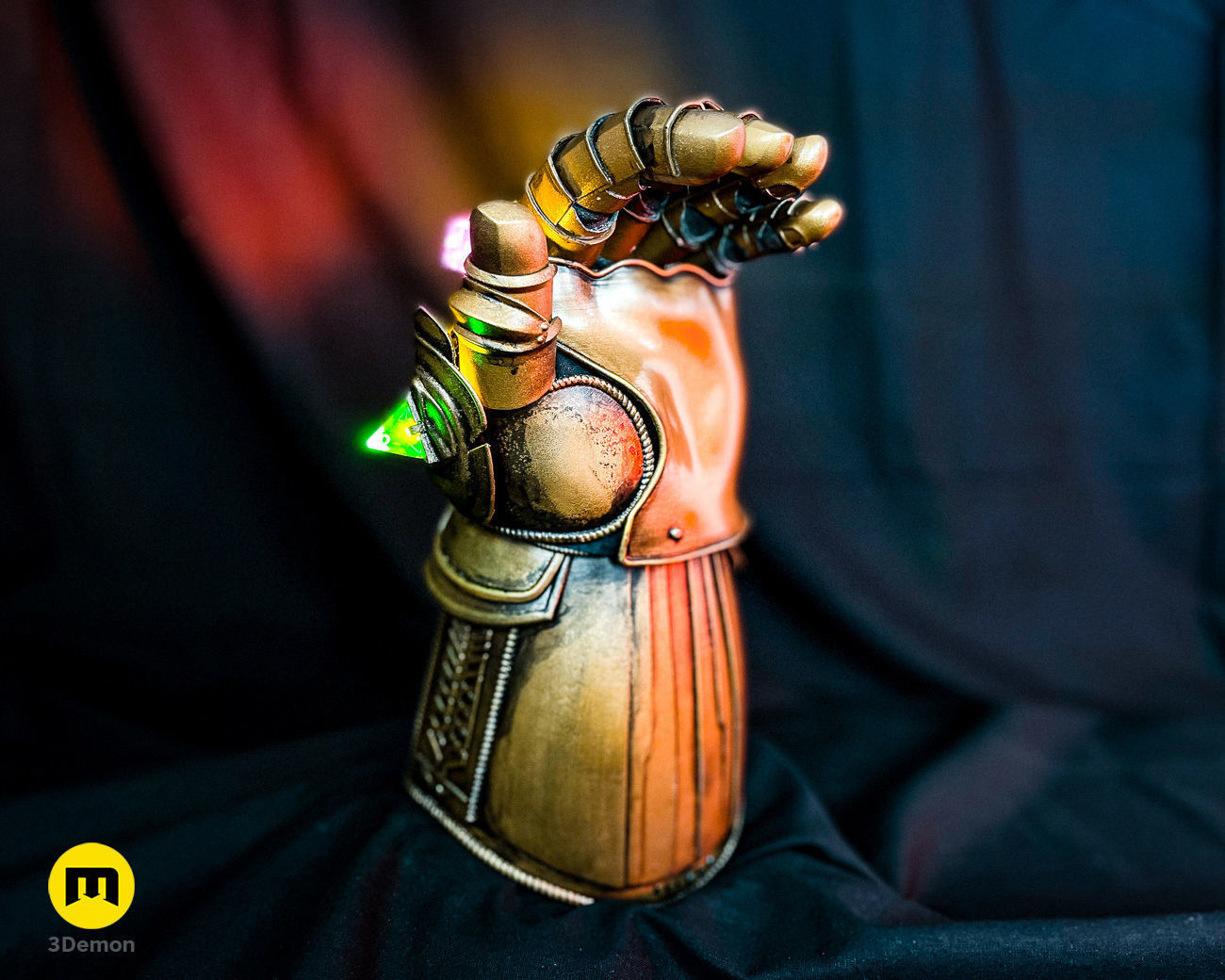 The Infinity Gauntlet - Wearable DnD Dice Holder 3D model 3D printable ...