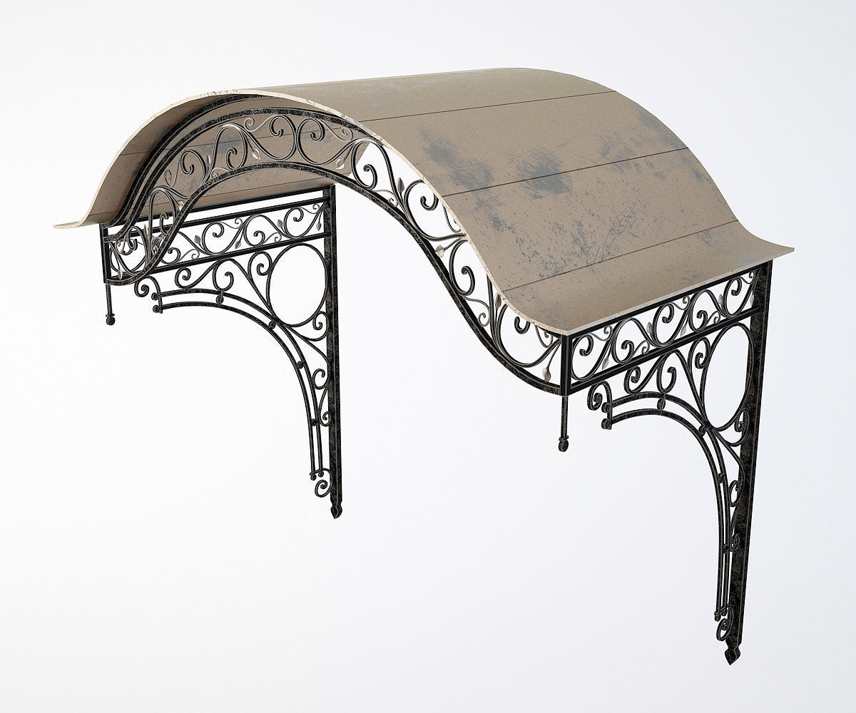 Iron Canopy 3D model | CGTrader