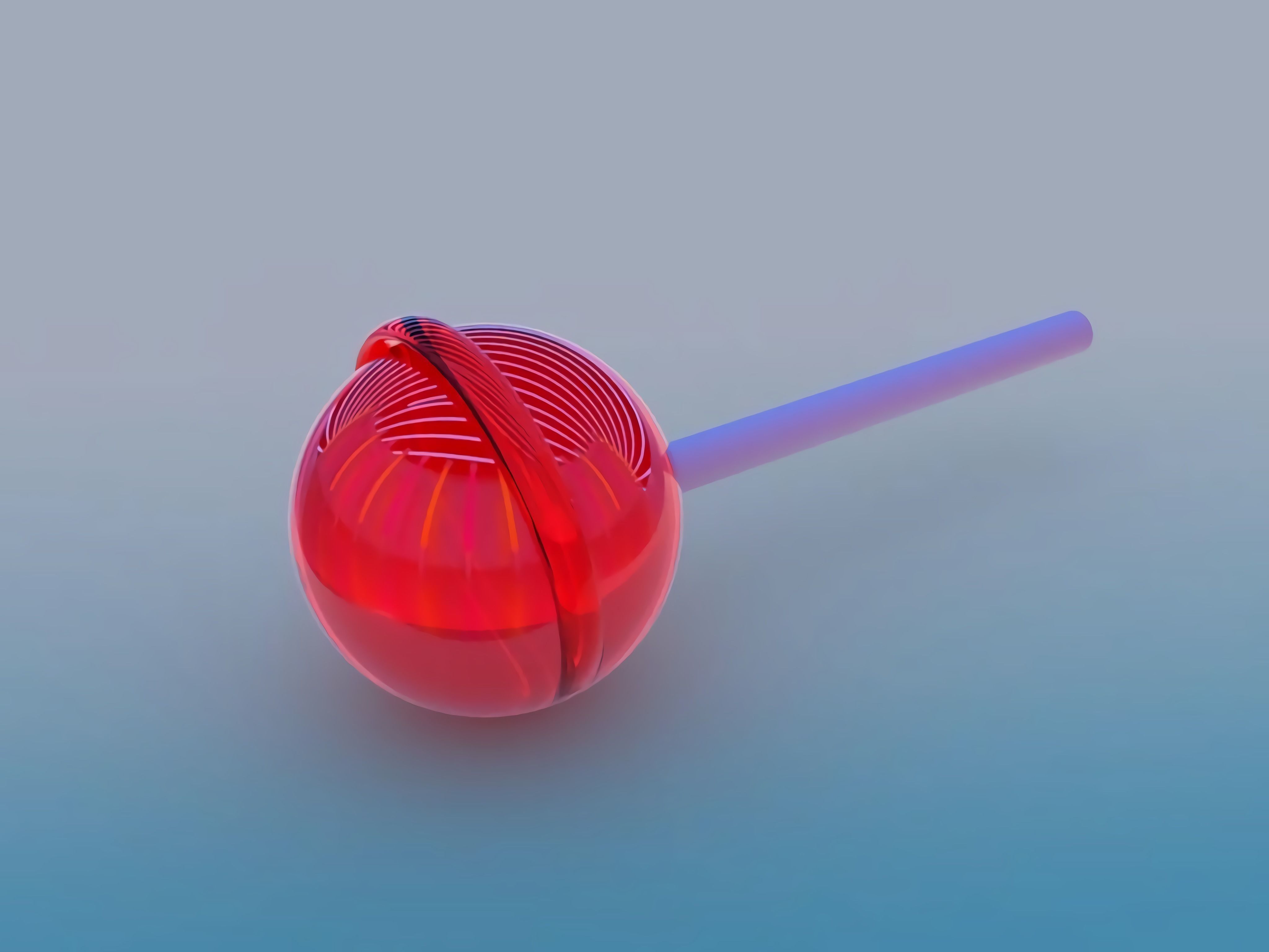 Lolli lollipop 3D model | CGTrader