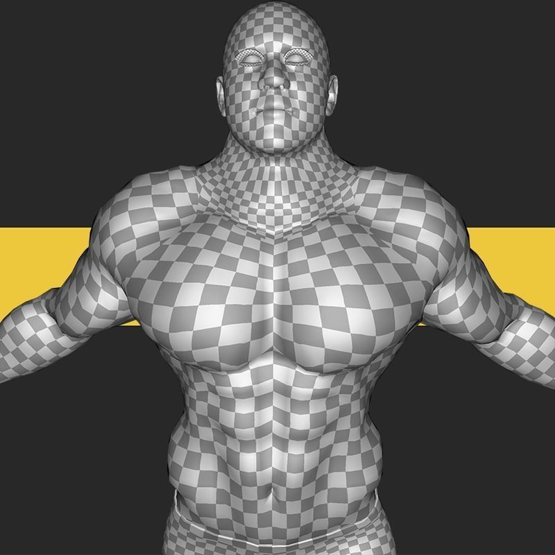 3D model Realistic Male Bodybuilder 3D HQ VR / AR / low-poly | CGTrader