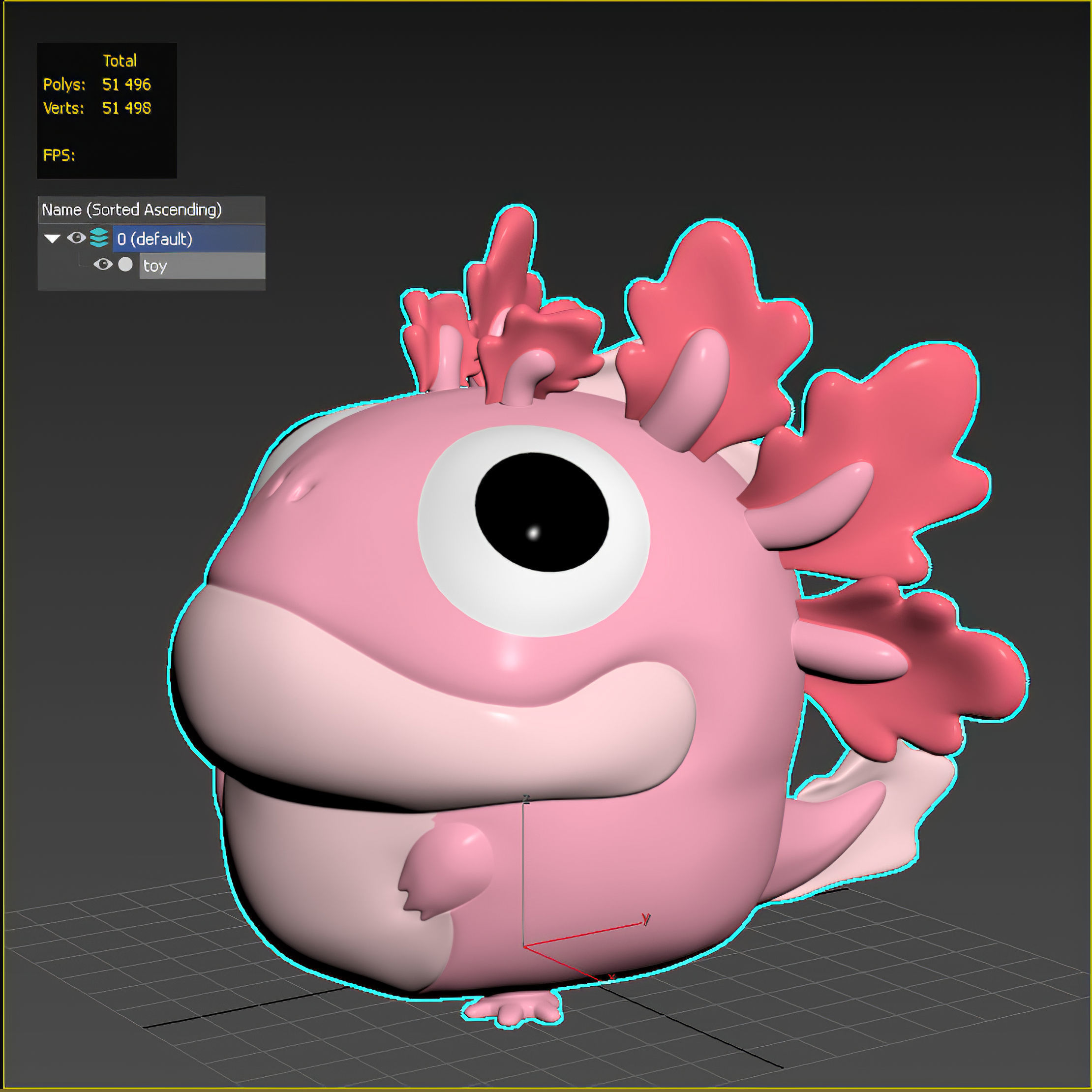 Art Toy 3D model | CGTrader