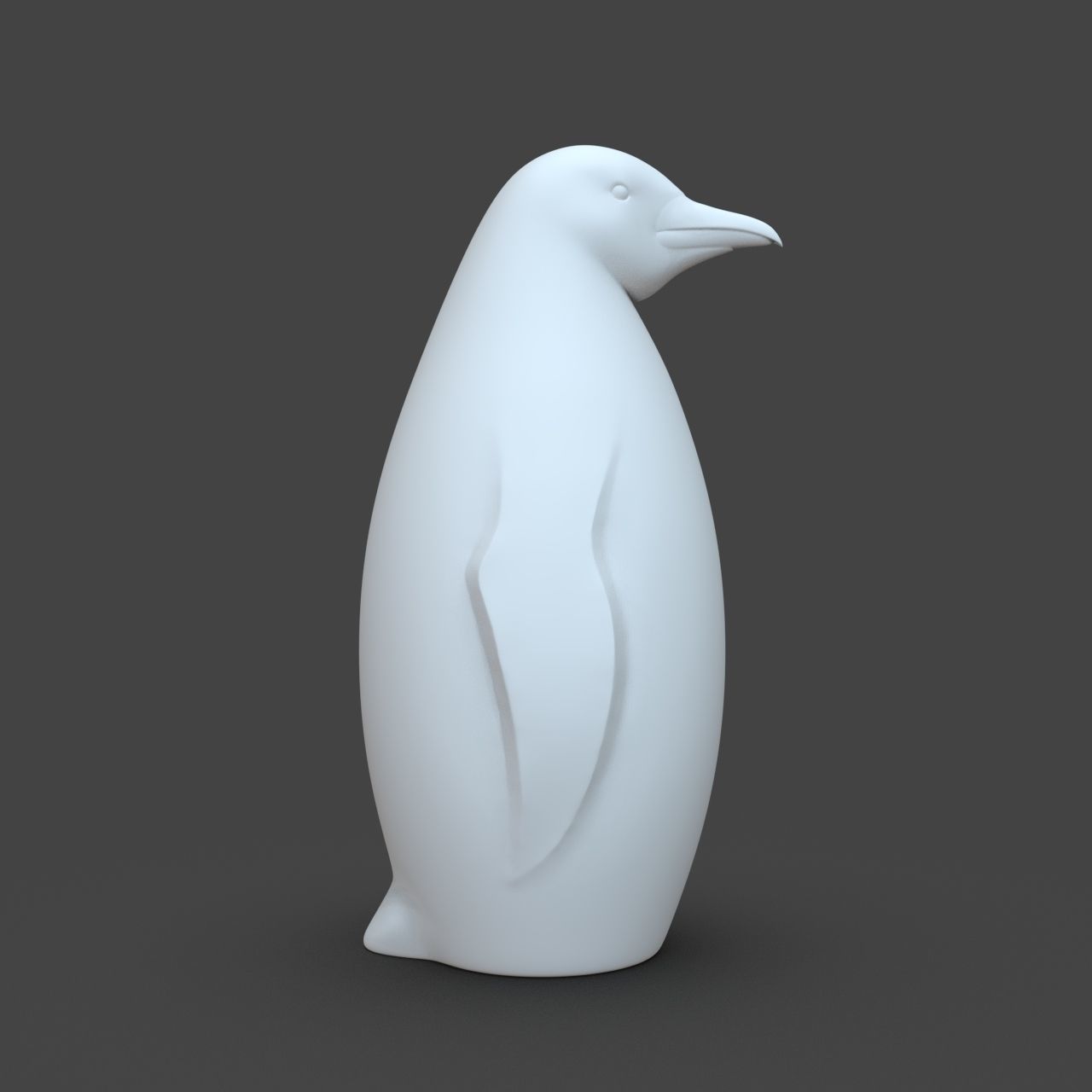 penguin 3D model 3D printable | CGTrader