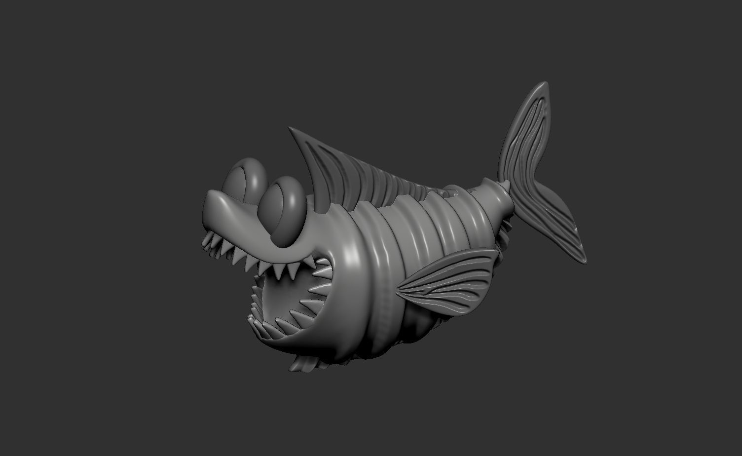 3d fish model in 3d printing 3D model 3D printable | CGTrader