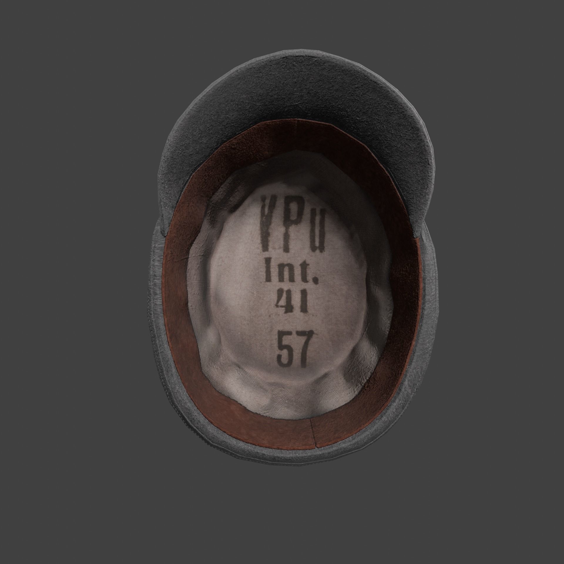 3D model 1941 M36 Finnish Field Cap VR / AR / low-poly | CGTrader