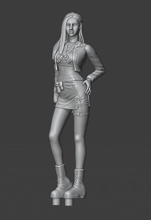 FAN ART BLACK PINK - ROSE 3D model 3D printable | CGTrader