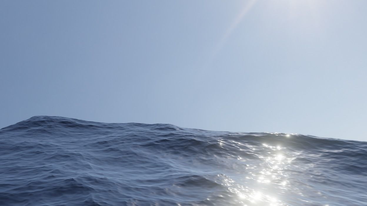 Sea - Ocean 3D model animated | CGTrader