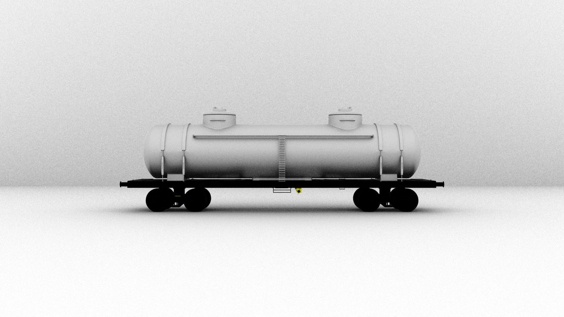 9000 Gal Bogie Tank 3D model | CGTrader