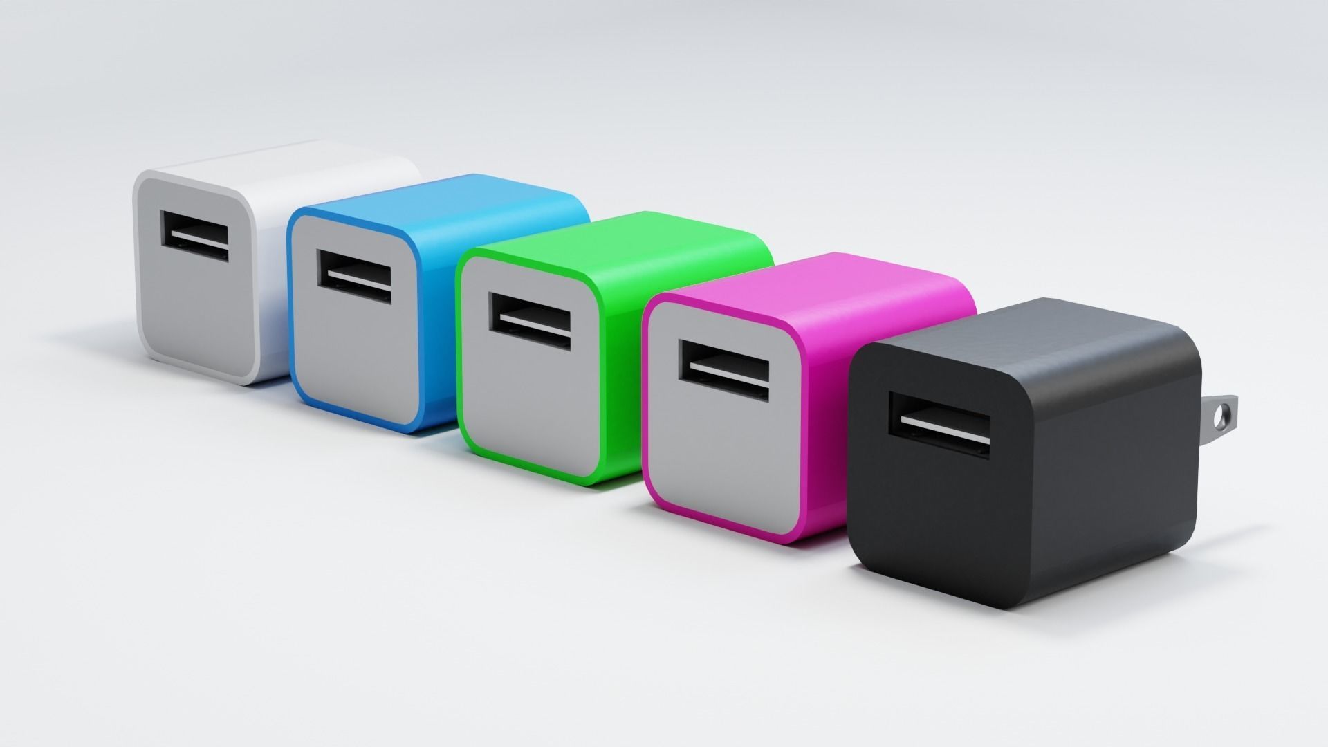 Phone - iPhone USB Port Charging Block 3D model | CGTrader
