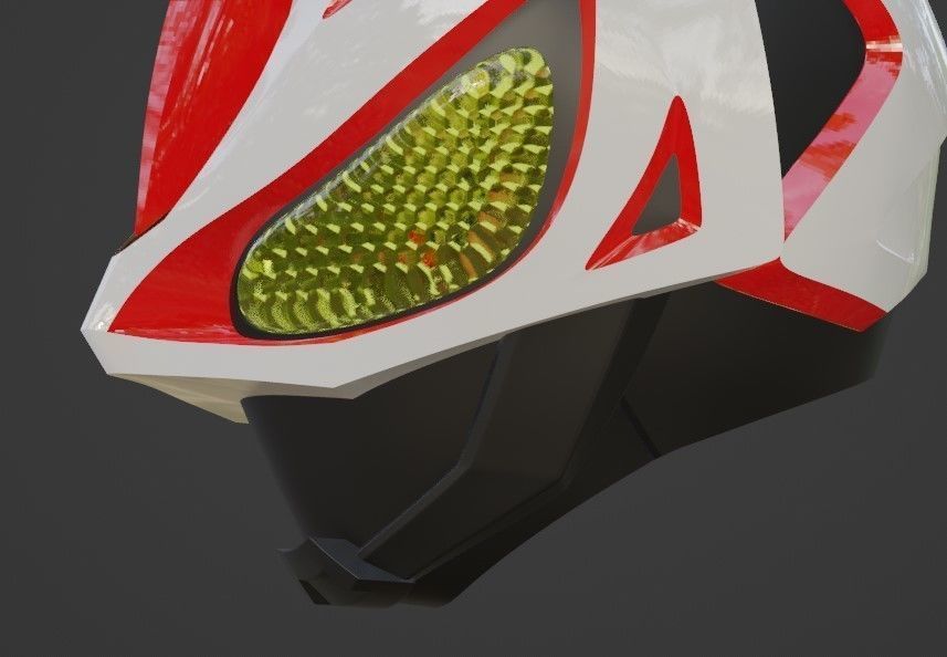 Kamen Rider Geats 3D printable cosplay helmet 3D model 3D printable ...