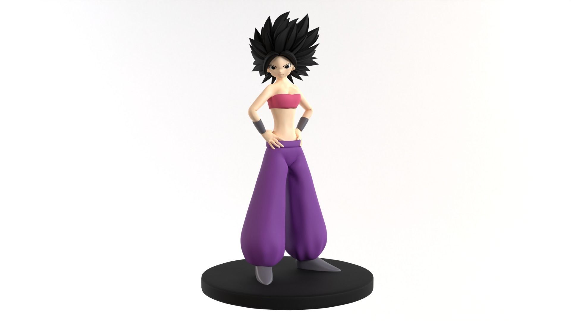 Caulifla - Dragonball Super 3D model rigged | CGTrader