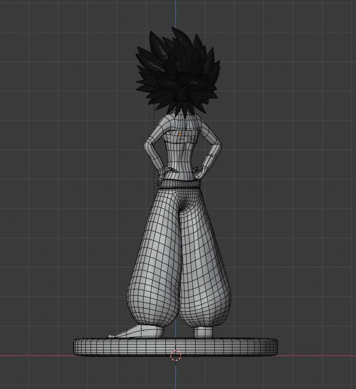 Caulifla - Dragonball Super 3D model rigged | CGTrader