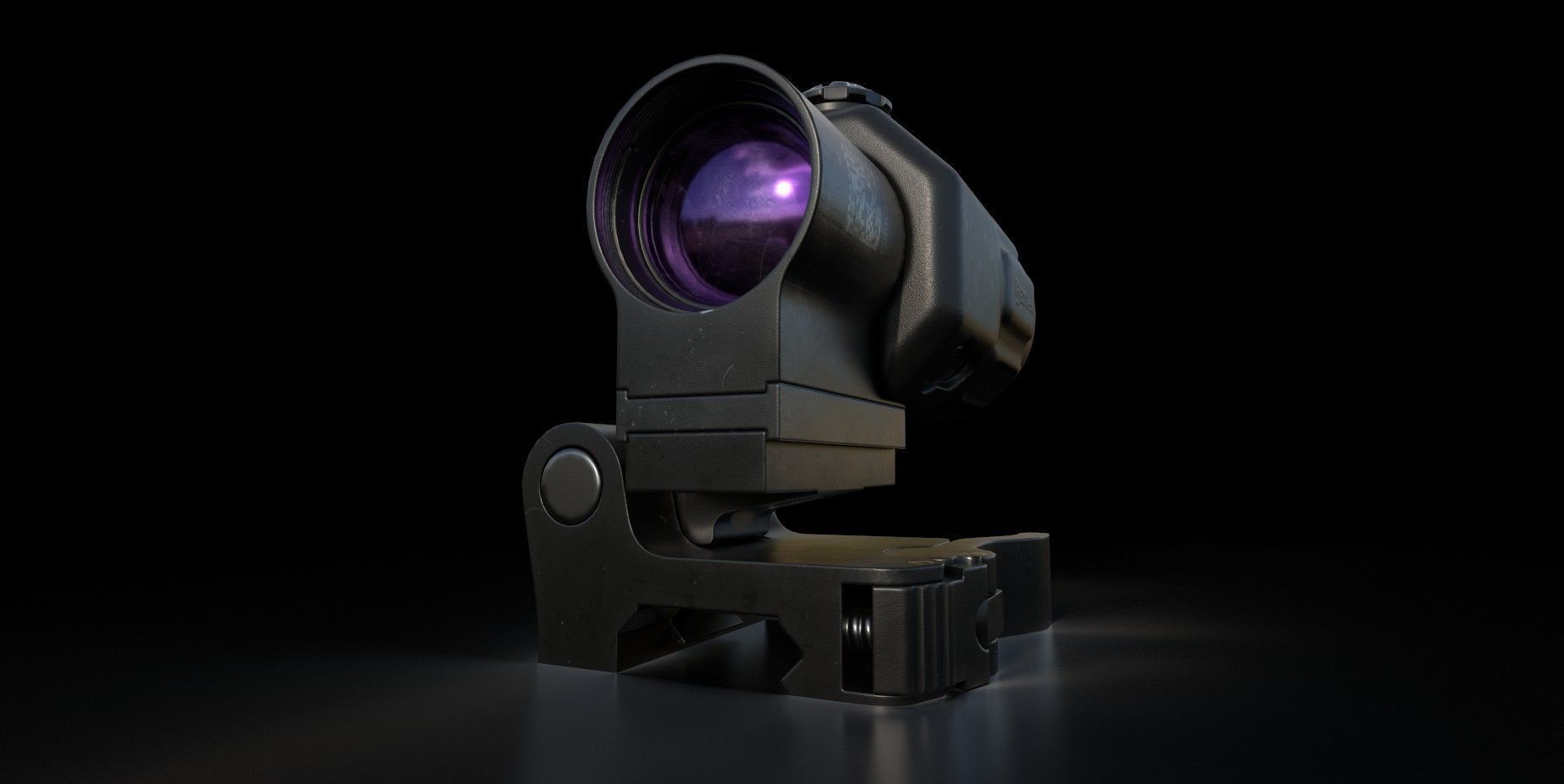 3D model EOTech HHS1 EXPS3-0 Scope G33 Lowpoly GameReady 3d model VR ...