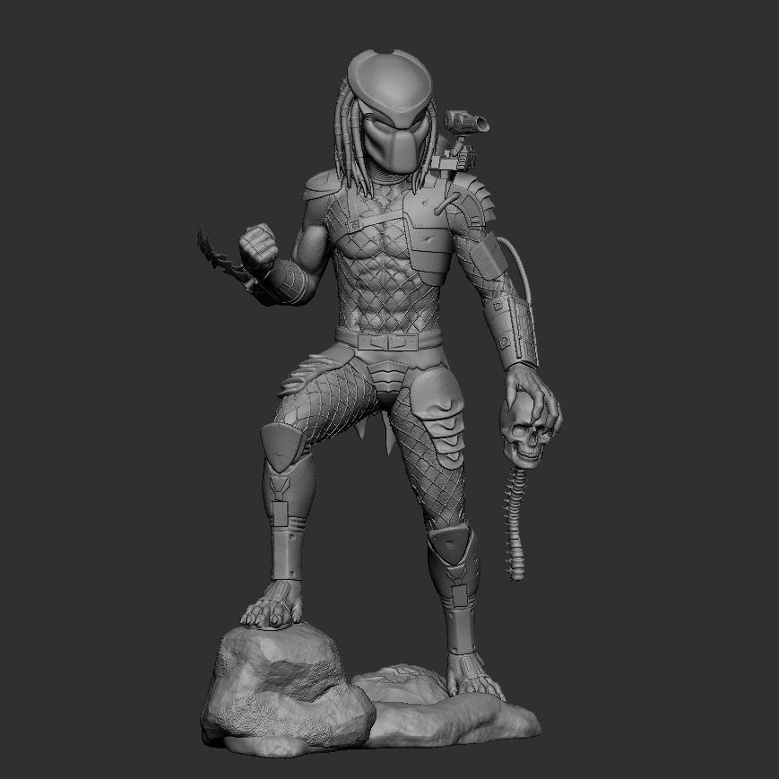 Predator model for 3d print 3D model 3D printable | CGTrader