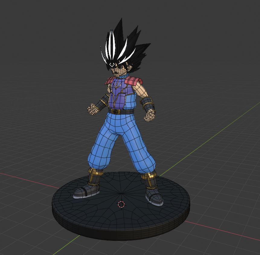 Dragonoid Dai - Dragon Quest The Adventure of Dai 3D model rigged ...