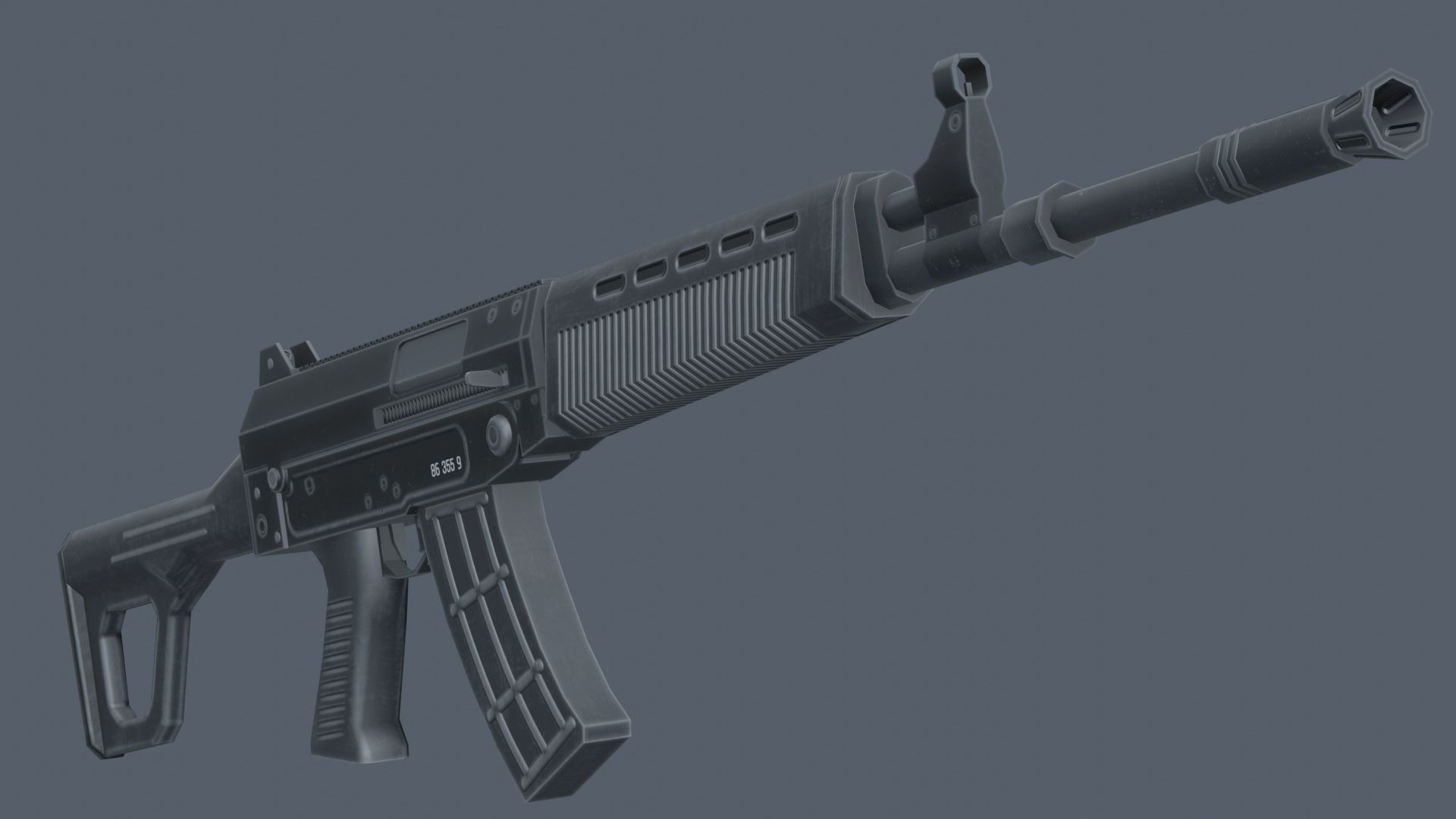 3D model QBZ-03 ak - rifle VR / AR / low-poly | CGTrader