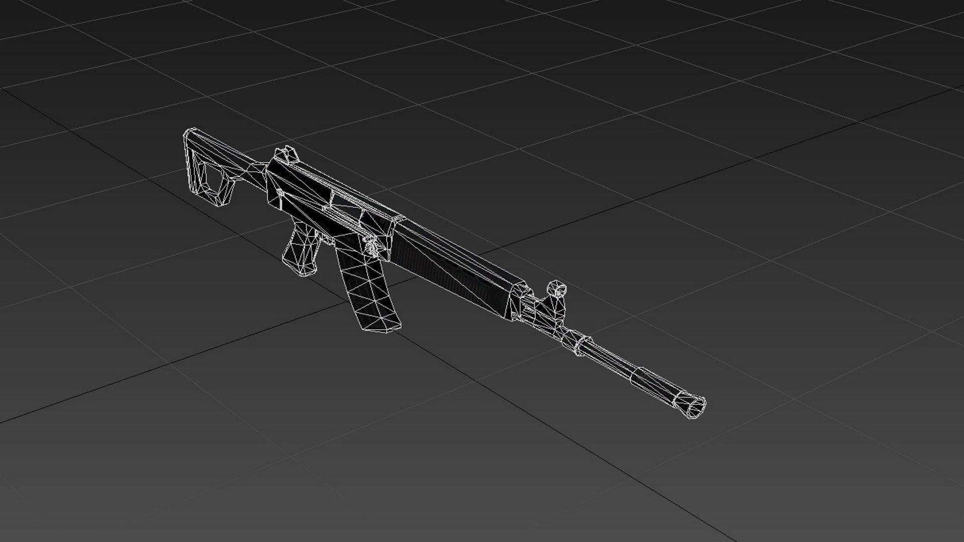 3D model QBZ-03 ak - rifle VR / AR / low-poly | CGTrader
