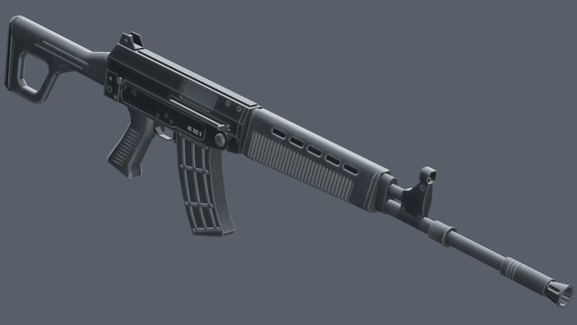 3D model QBZ-03 ak - rifle VR / AR / low-poly | CGTrader