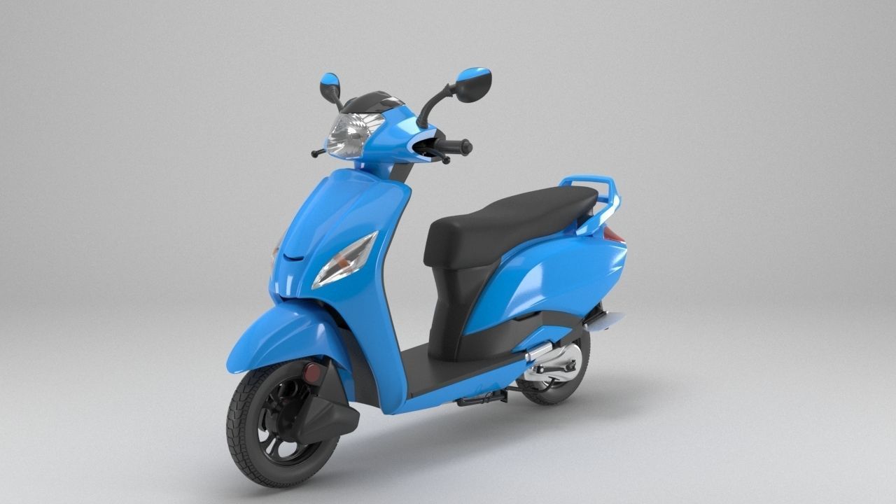 Hero Maestro Scooter 3d Model 3D model | CGTrader