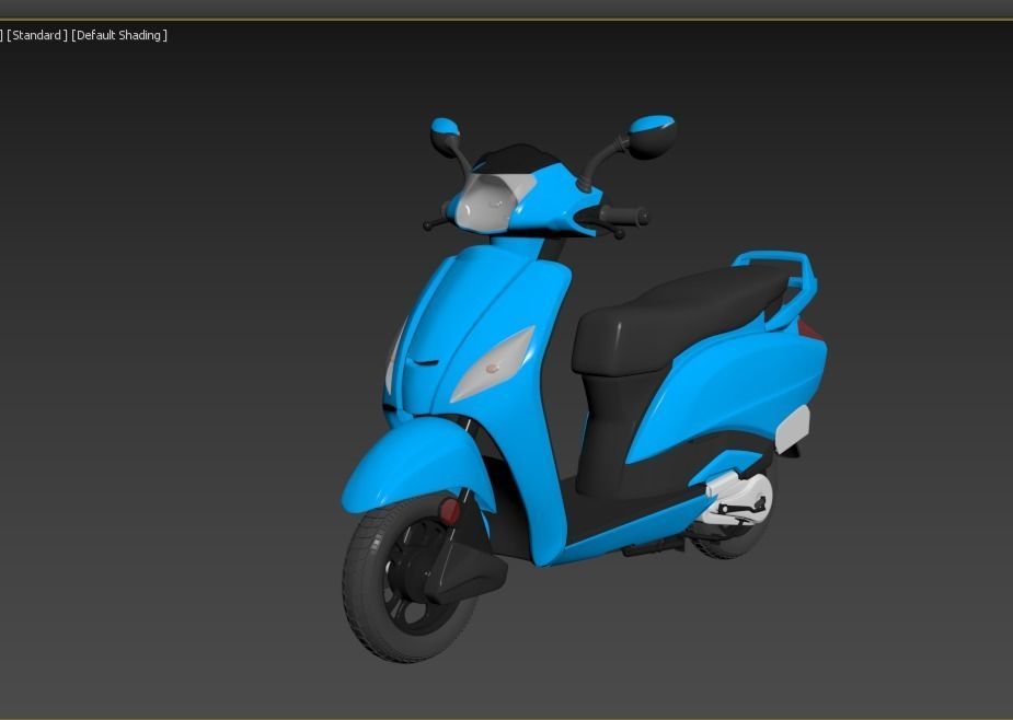 Hero Maestro Scooter 3d Model 3D model | CGTrader