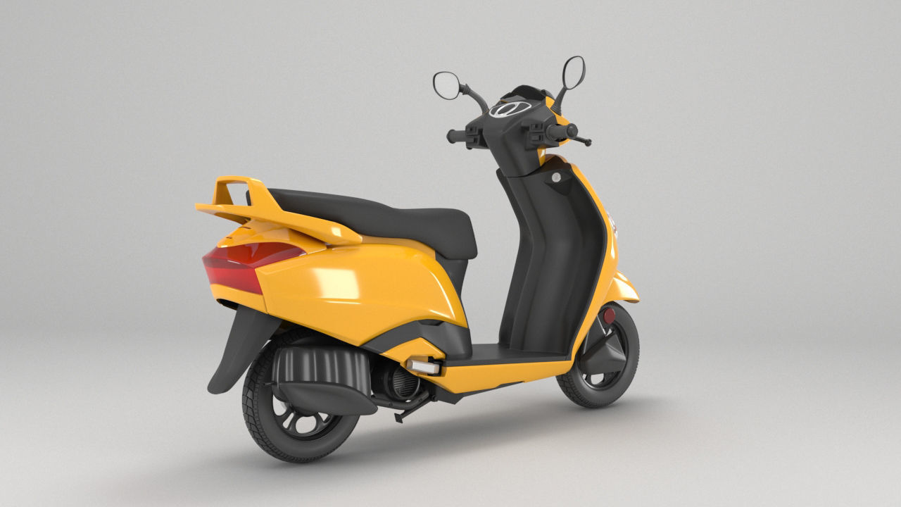 Hero Maestro Scooter 3d Model 3D model | CGTrader