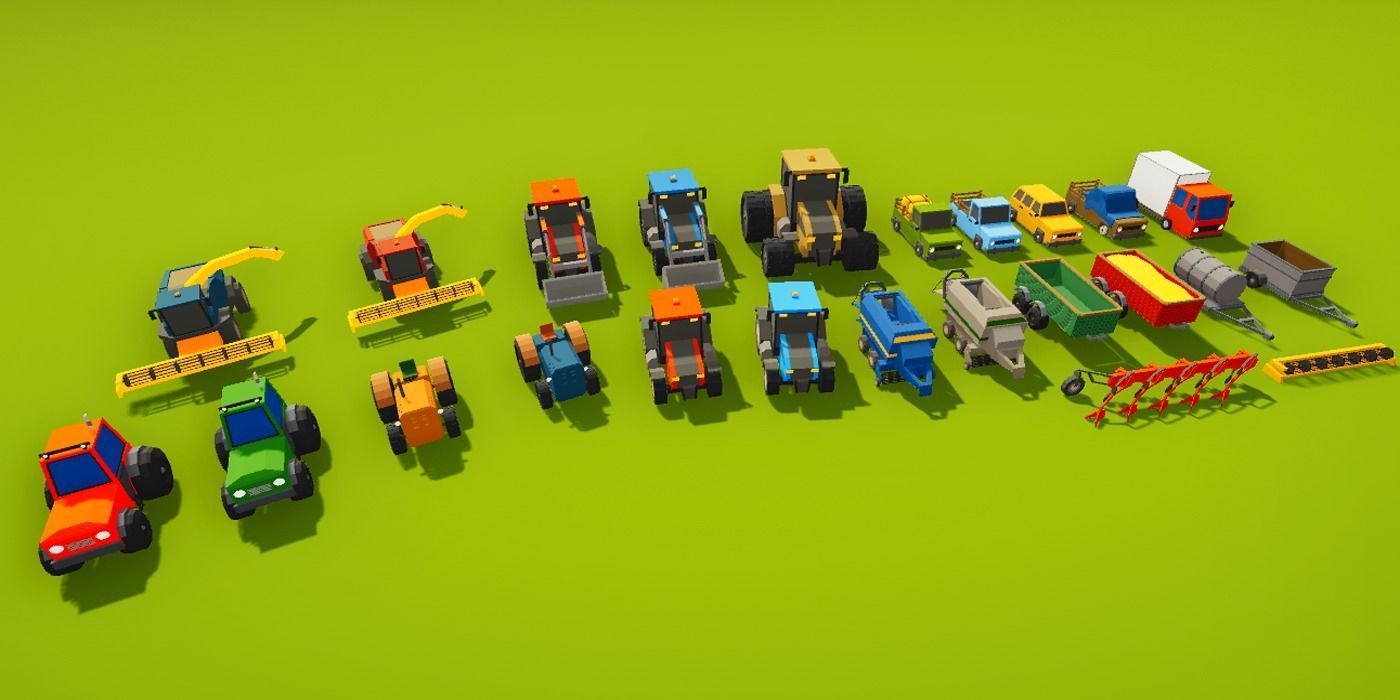 3D model Rancho Farm VR / AR / low-poly | CGTrader