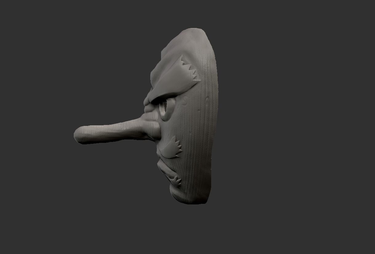 Sakonji Urokodaki from kimetsu no yaiba demon slayer mask 3D model 3D ...