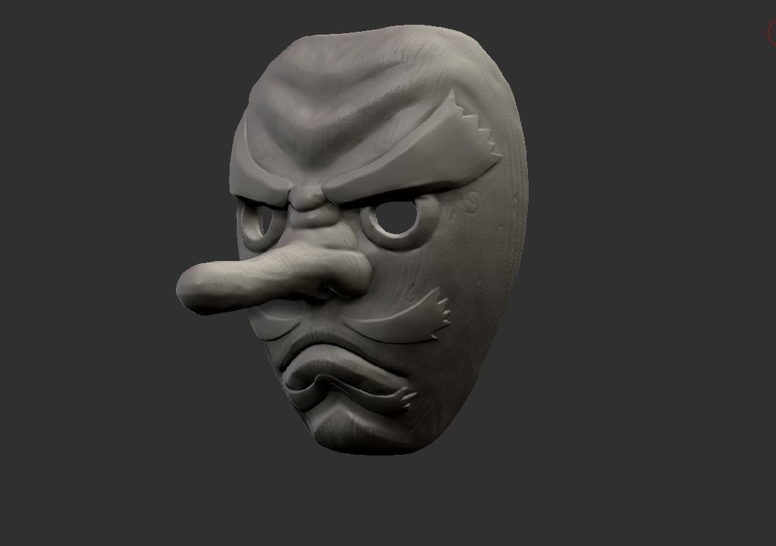 Sakonji Urokodaki from kimetsu no yaiba demon slayer mask 3D model 3D ...