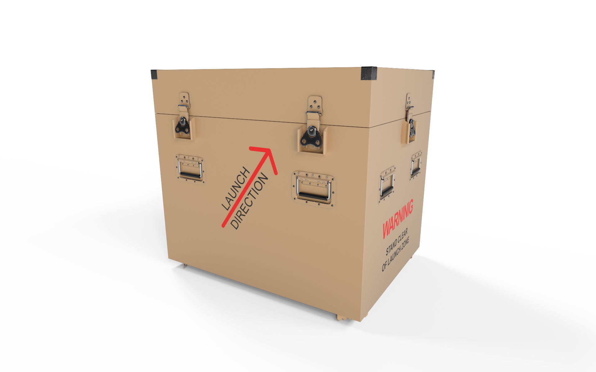 AeroVironment Multi-Pack Launcher and Switchblade 300 drone 3D model ...