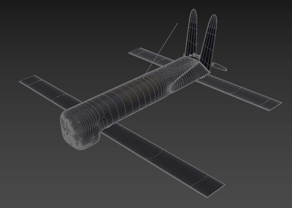 AeroVironment Multi-Pack Launcher and Switchblade 300 drone 3D model ...