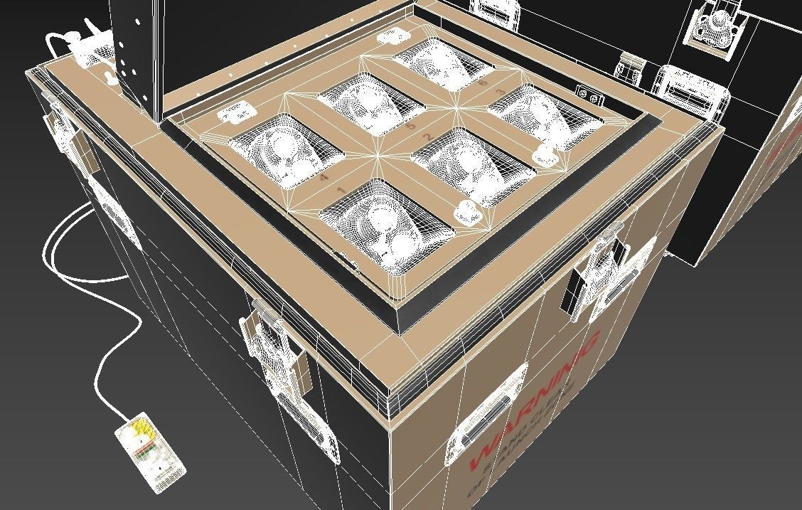 AeroVironment Multi-Pack Launcher and Switchblade 300 drone 3D model ...