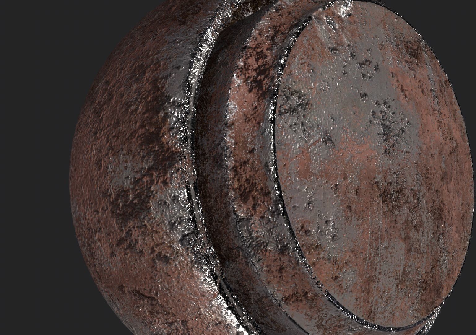 Rusty Metal Material Substance Painter Smart Material Texture | CGTrader