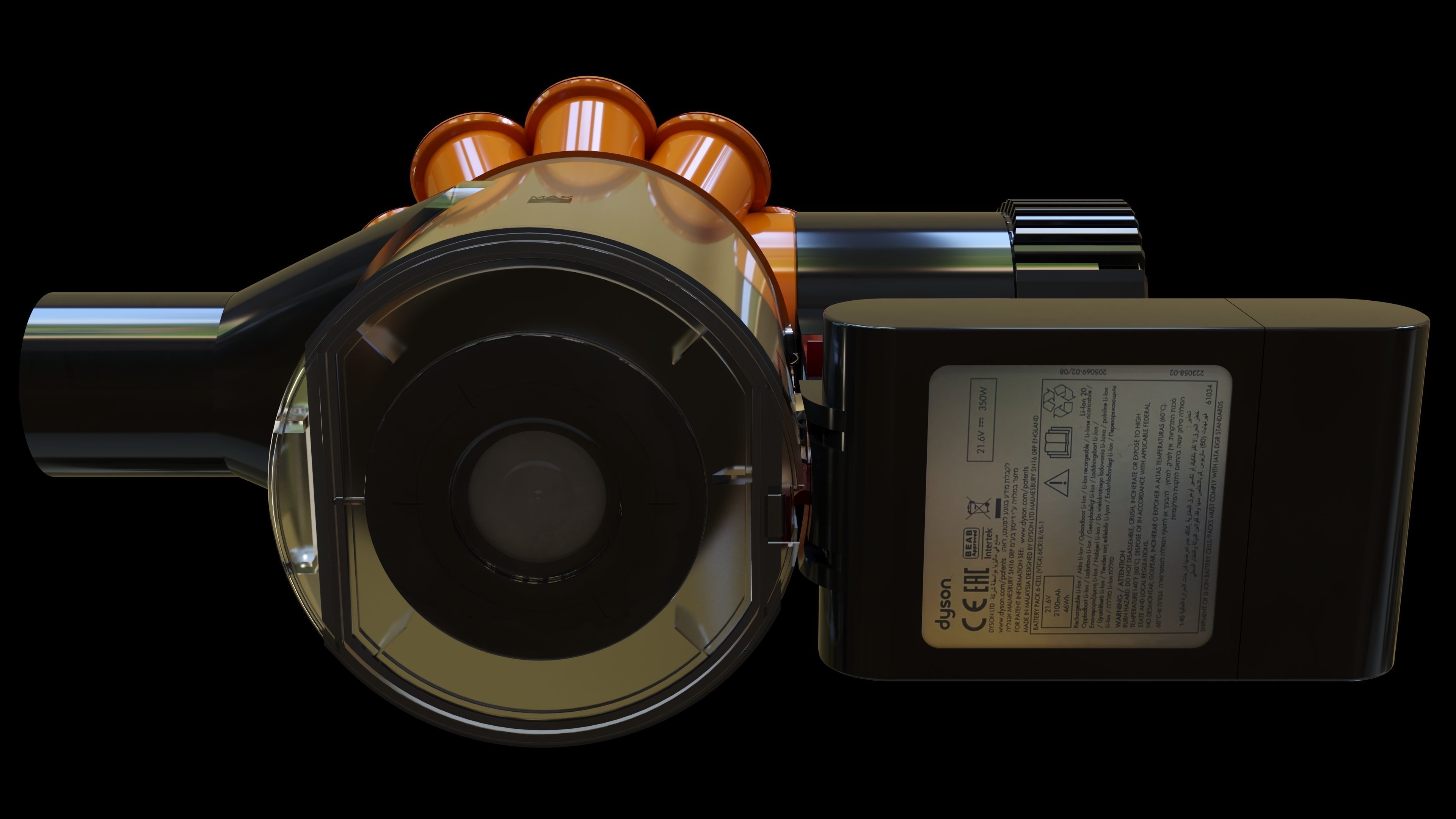 Dyson V6 No Attachments 3D model | CGTrader