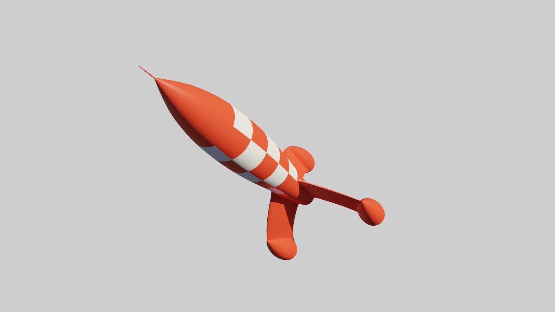 Rocket From Tintin 3D model | CGTrader