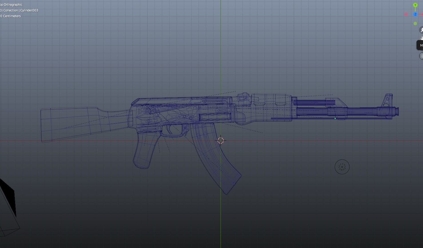 AK47 model ak - rifle free 3D model | CGTrader
