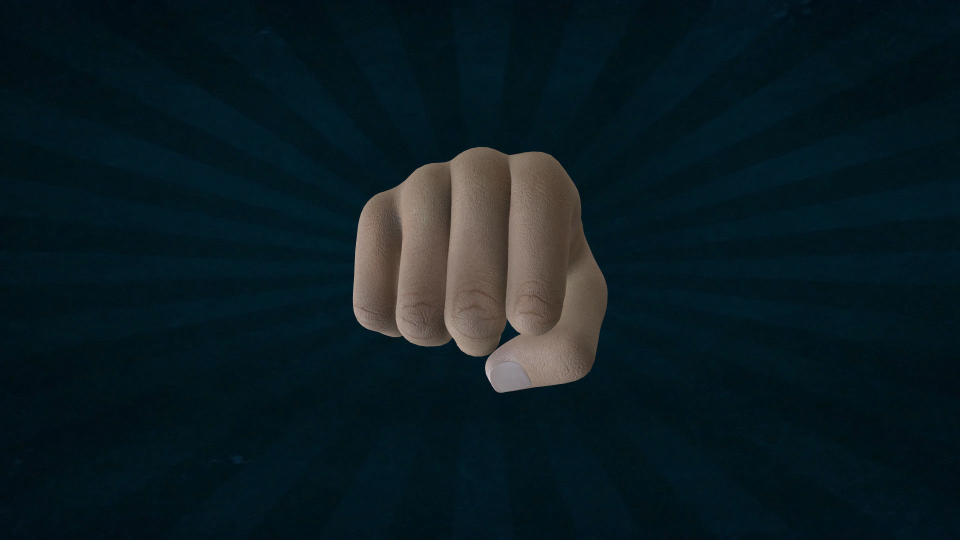 3D model HAND-039 Right hand fist VR / AR / low-poly | CGTrader