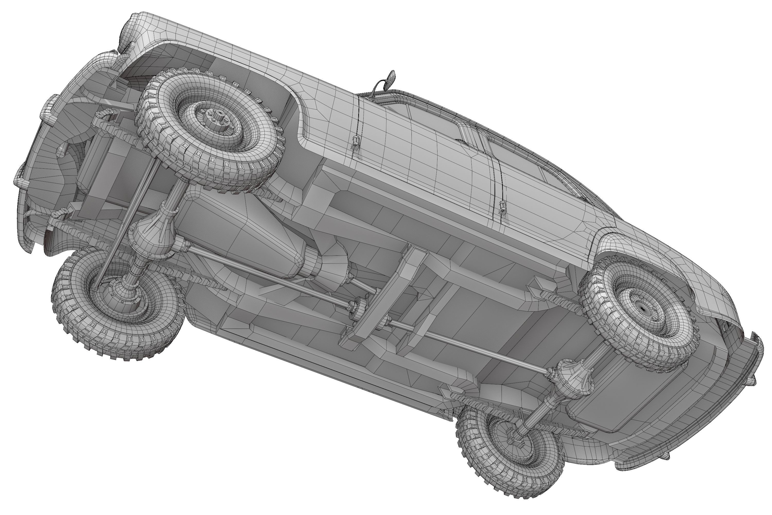 GAZ-M72 3D model | CGTrader