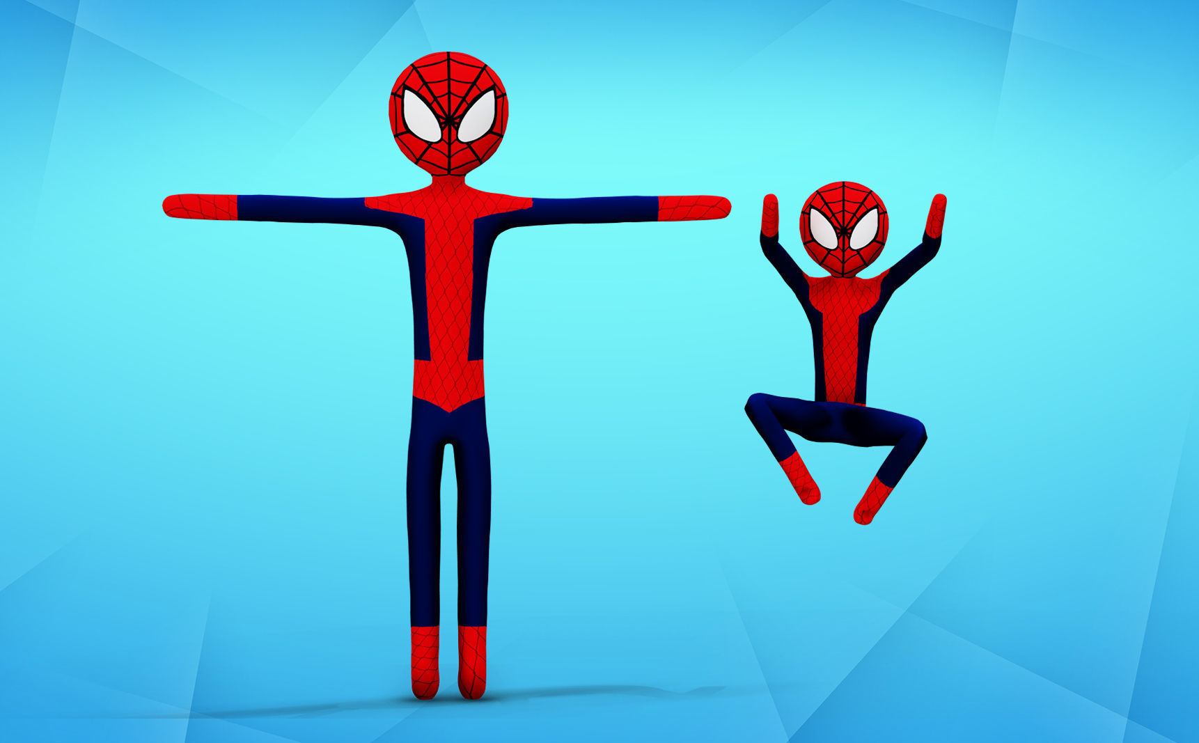 3D model Stickman Pack VR / AR / low-poly | CGTrader