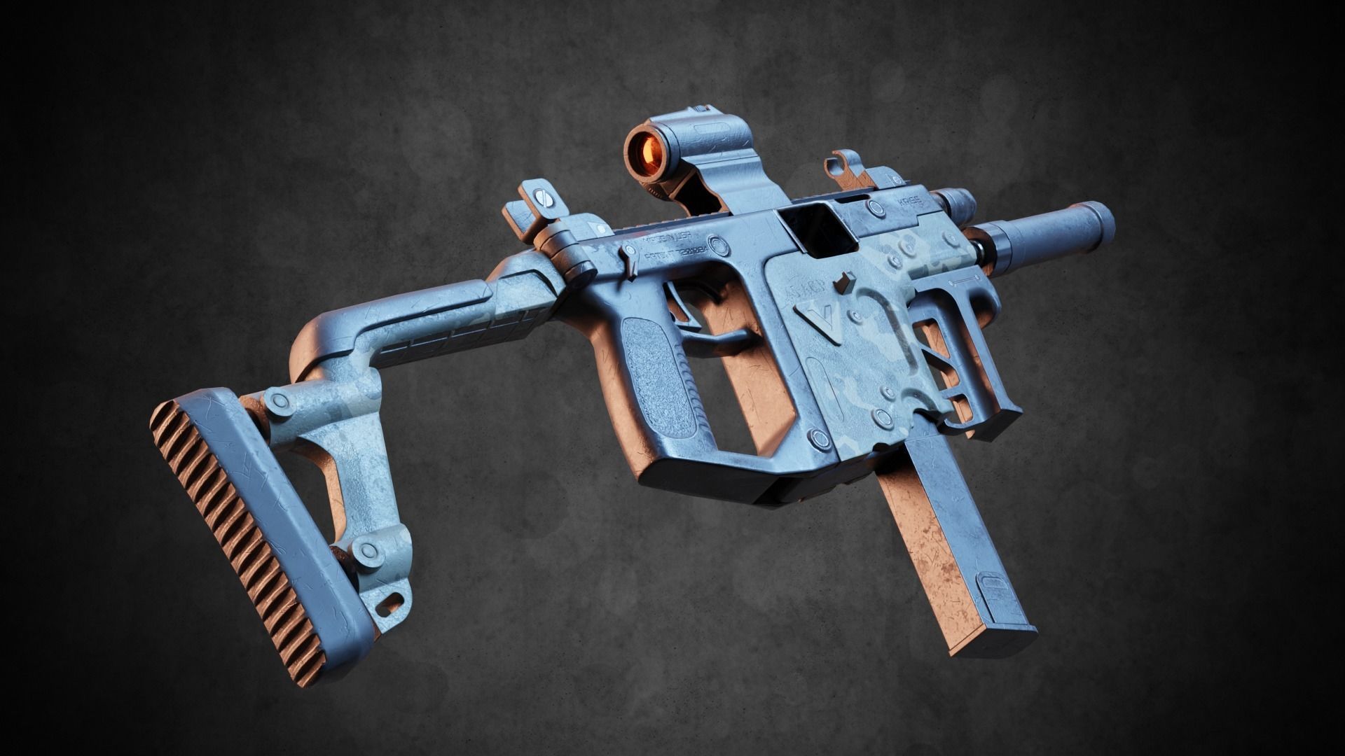 3D model Kriss Vector VR / AR / low-poly | CGTrader