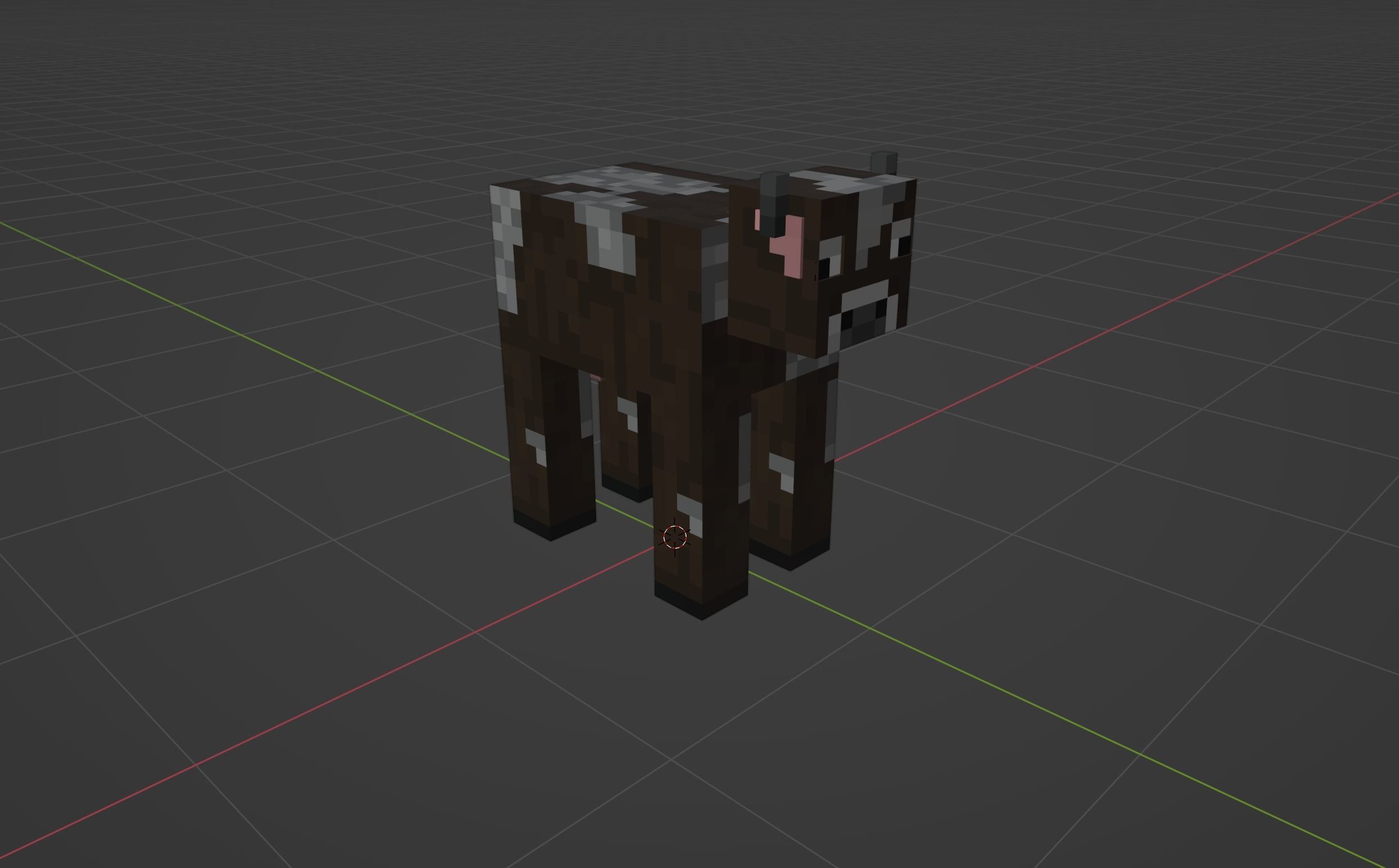 3D model Minecraft Cow Rigged VR / AR / low-poly | CGTrader