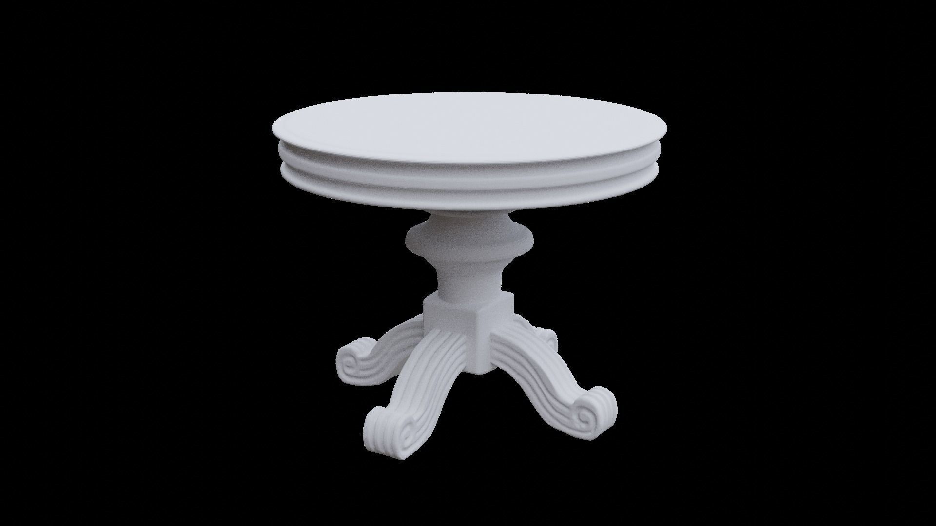 Coffee Table miniature 3D model 3D printable | CGTrader