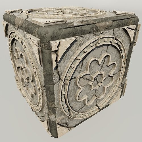 Sandstone Flower Tile PBR Texture Texture | CGTrader