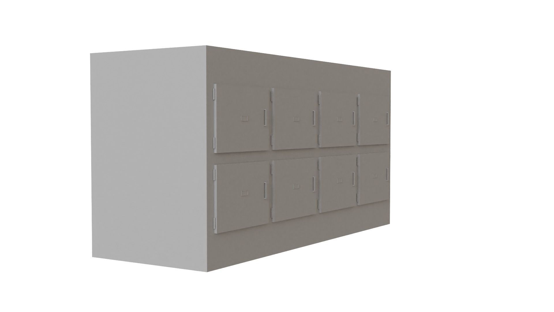 Morgue Freezer free 3D model | CGTrader